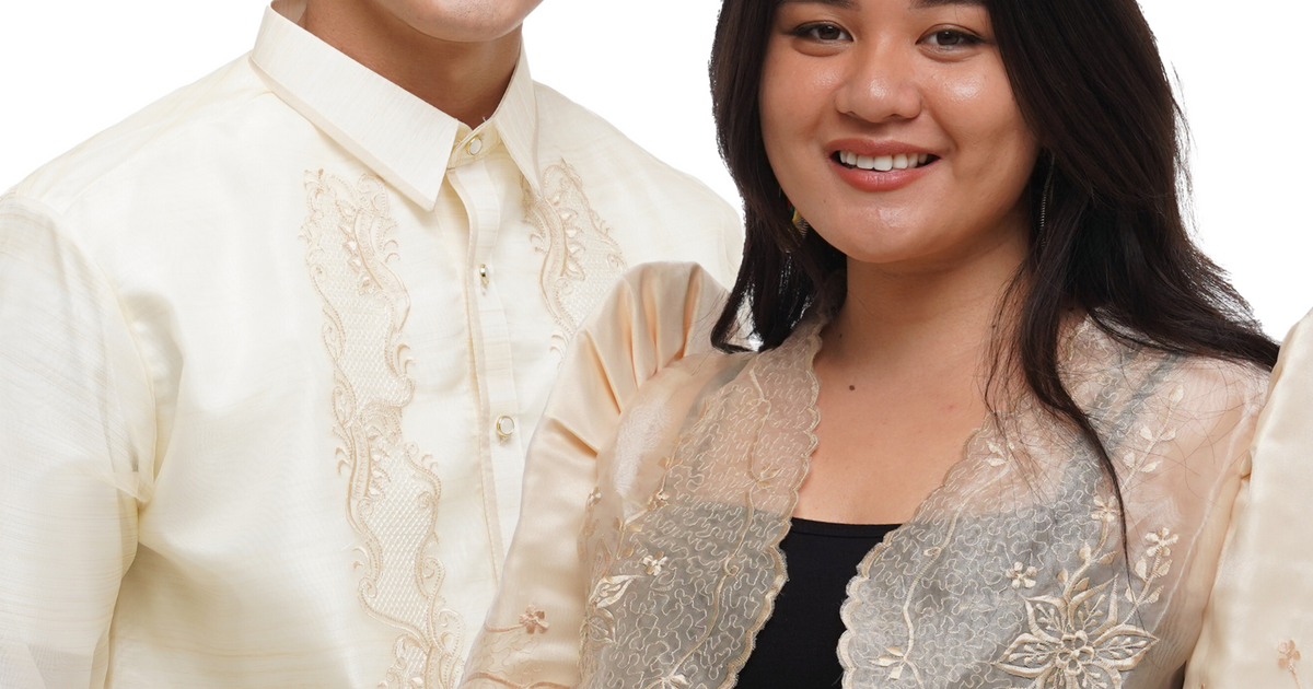 Couple Black Barong Classic Set F4 For Sale – Barong World