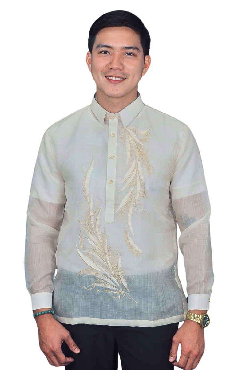 Pina Cocoon Elegant Barong Tagalog - Sandro - JN75 | Barong World