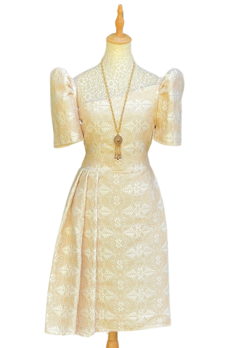 Ilocos Pinilian Handmade Filipiniana Dress - HW57 | Barong World