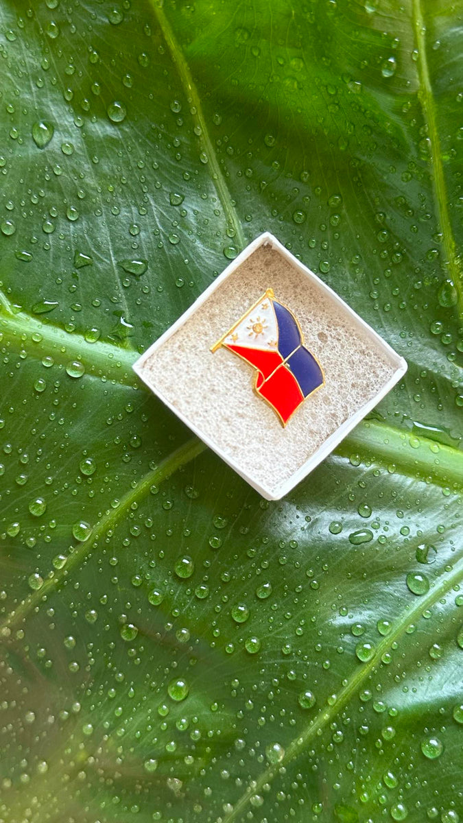 Philippine Flag Pin | Philippine Accessory LZ004 | Barong World