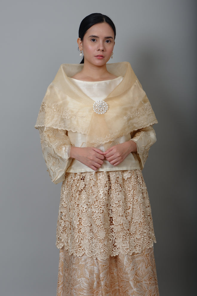Premium Maria Clara Traditional Filipiniana Baro't Saya - Maria - JK03 ...