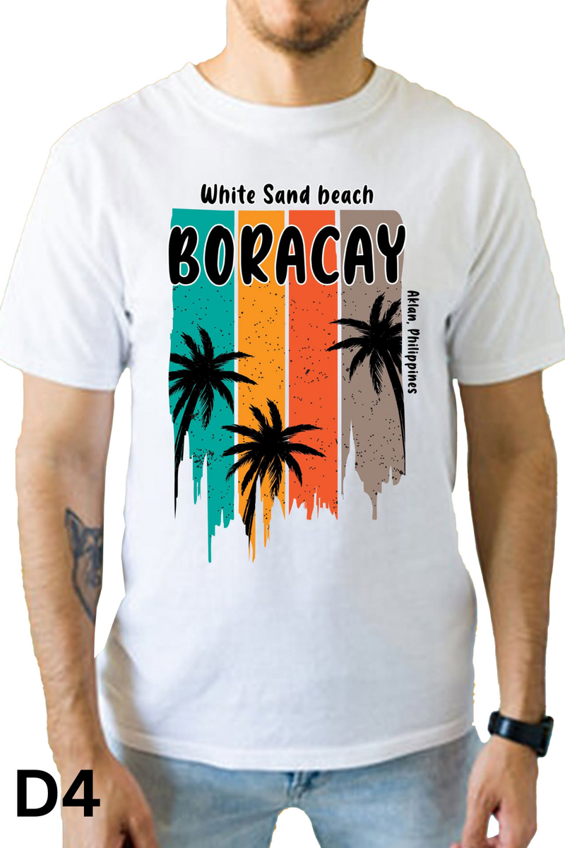 Boracay T Shirt l Philippine Shirt - SLK03 – Barong World