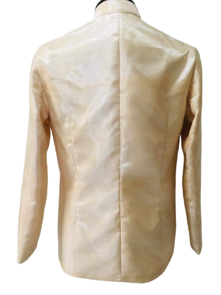 Premium Barong Tagalog Coat Jacket Gold - Piolo JS7 – Barong World
