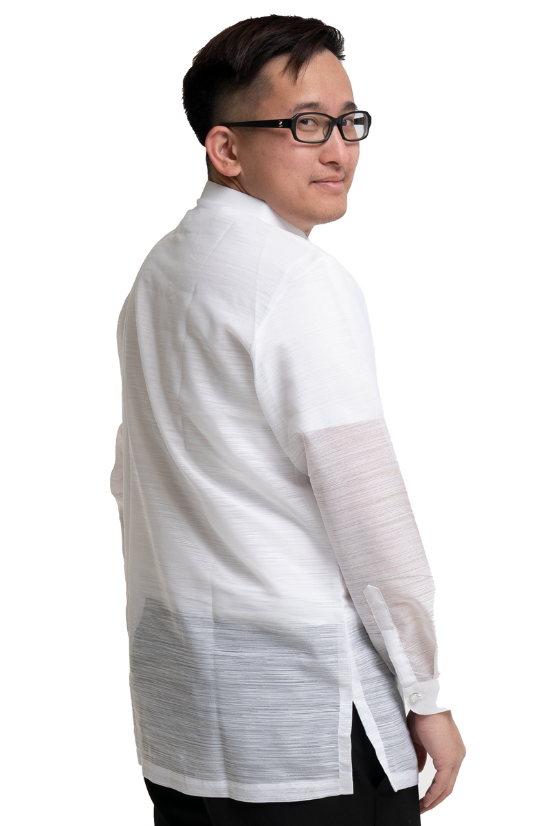 White Barong Tagalog @BarongWorld - Order Online – Barong World